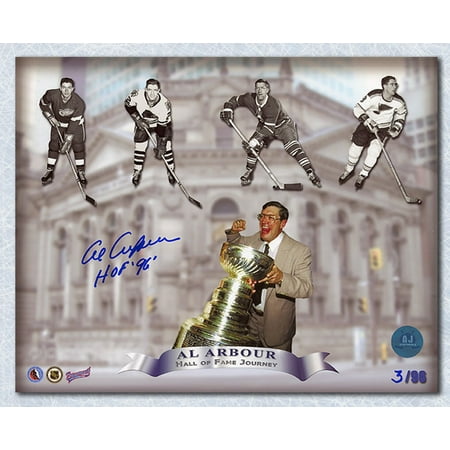 Al Arbour Hall of Fame Journey Signed 8x10 Collage Print #/96 | Walmart ...