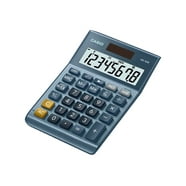 Casio Solar Wallet Calculator with 8-digit Display (Blue) - Walmart.com