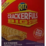 Nabisco Ritz Crackerfuls Big Stuff Extreme Peanut Butter Filled ...