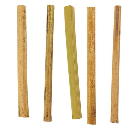 Natural Bamboo Sticks - 100-Pack Bamboo Stakes Craft Supplies, for ...