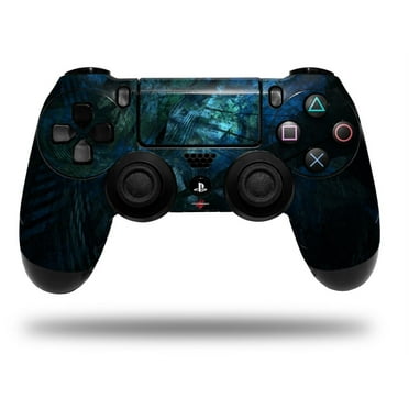 Vinyl Skin Wrap for Sony PS4 Dualshock Controller Lightning Blue ...