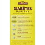 Nature Made Diabetes Health Pack - Daily Supply, 60 Packets, #1 ...