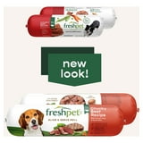 Freshpet Healthy & Natural Dog Food, Fresh Beef Roll, 6lb - Medium ...
