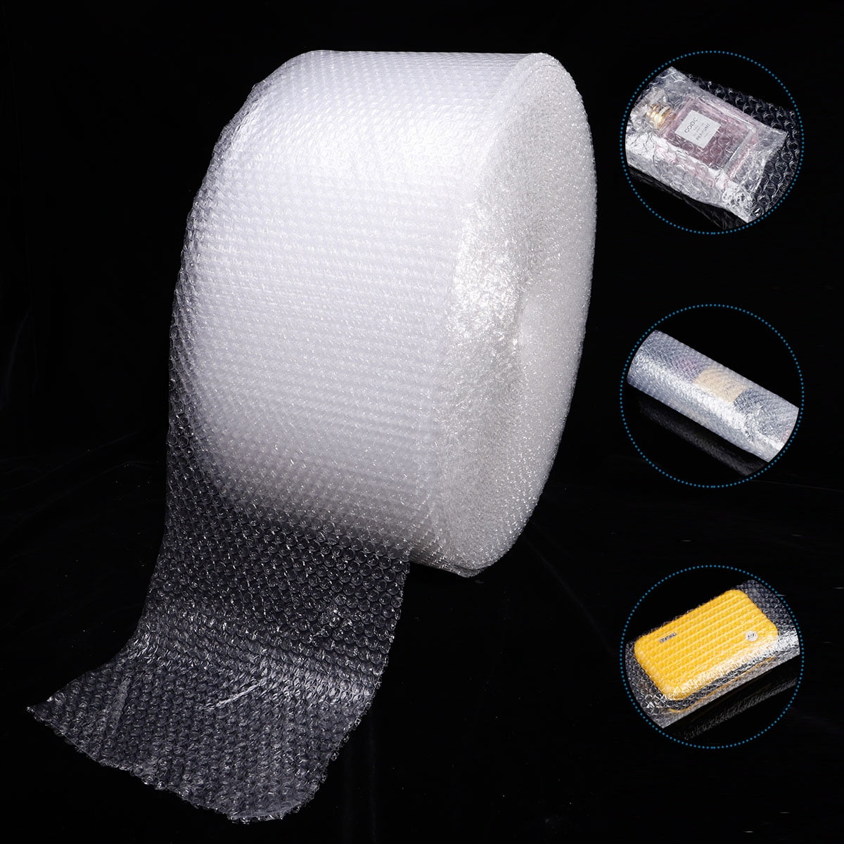 LOLIPPYY Plastic Wrap for Packaging Protection White Bubble Cushioning ...