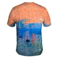 Claude Monet - Impression Sunrise 1873 Mens T-Shirt All Over Print ...
