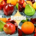 6 Pcs Artificial Fruit Pack, Delicious Fruits Lifelike Pears for ...