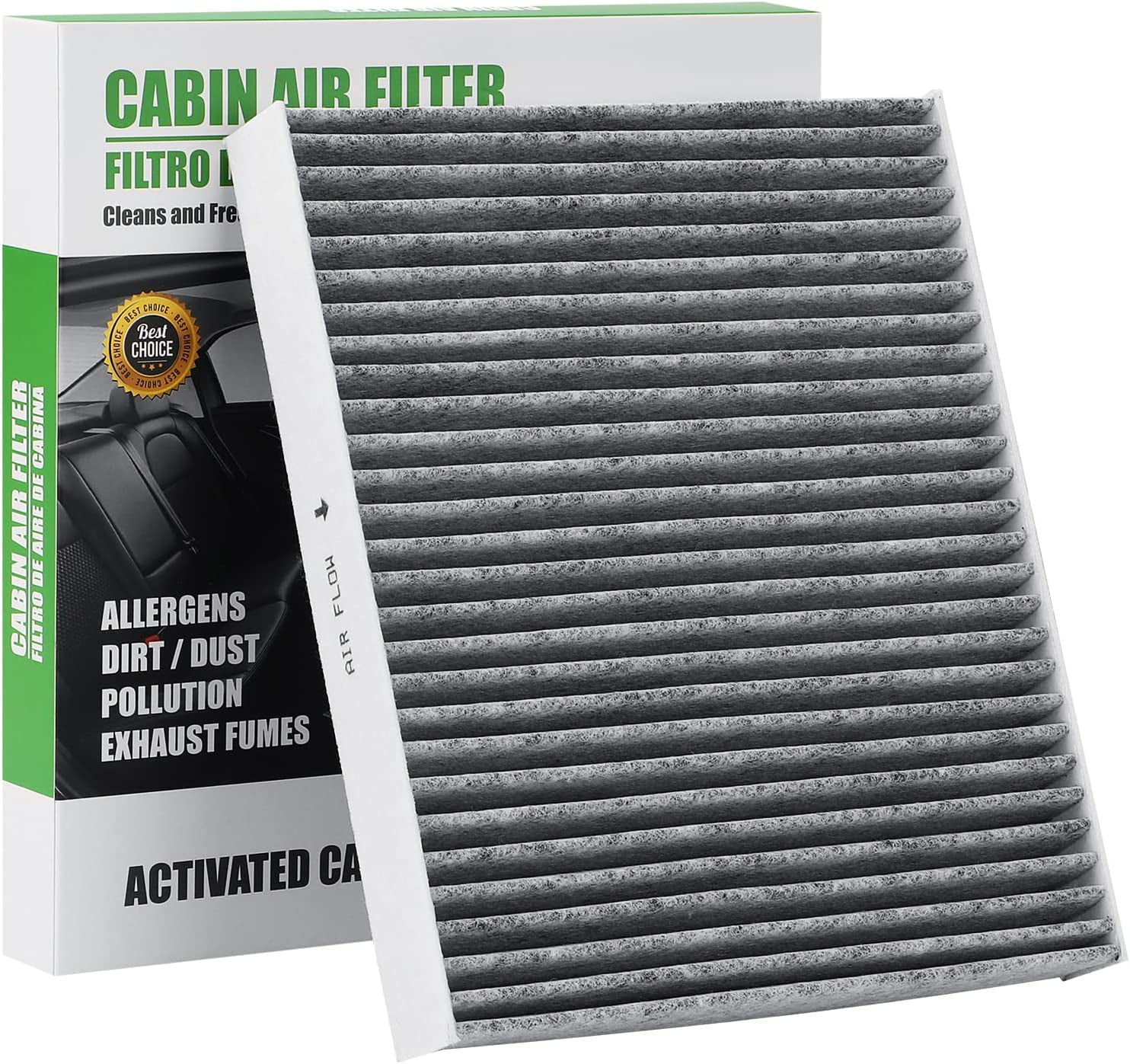 CF11966 Cabin Air Filter W/Activated Carbon Compatible With Chevry ...