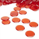 Royal Bingo Supplies 1,000 Bingo Chips, 3/4" with Radius Edge, Red ...