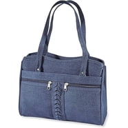 Coofit Women's Rhinestone Denim Handbags with Cross Style Shoulder ...