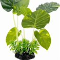 aquarium decoration set, fish tank ornaments kit, artificial aquatic ...
