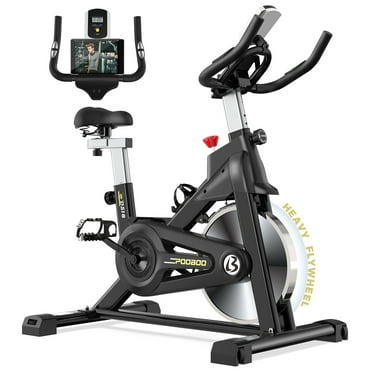 Node Fitness Indoor Cycling Bike - Folding, Upright Stationary Exercise ...
