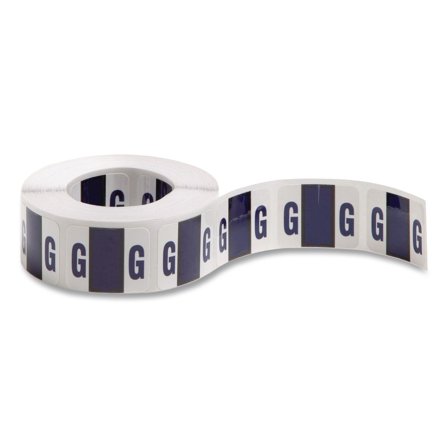 Smead A-Z Color-Coded End Tab Filing Labels A-Z 1 x 1.25 White 13000 ...