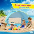 Monobeach Baby Beach Tent Pop Up Portable Shade Pool UV Protection Sun ...