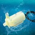 Yucurem DC 3V 5V Micro Submersible Motor Pump for Fish Tank(White ...