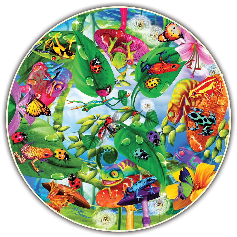 A Broader View's Round Table Puzzle - Creepy Critters by Michael Searle ...