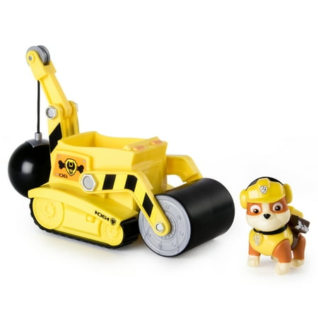 Paw Patrol – Rubble’s Steam Roller Construction Vehicle with Rubble ...