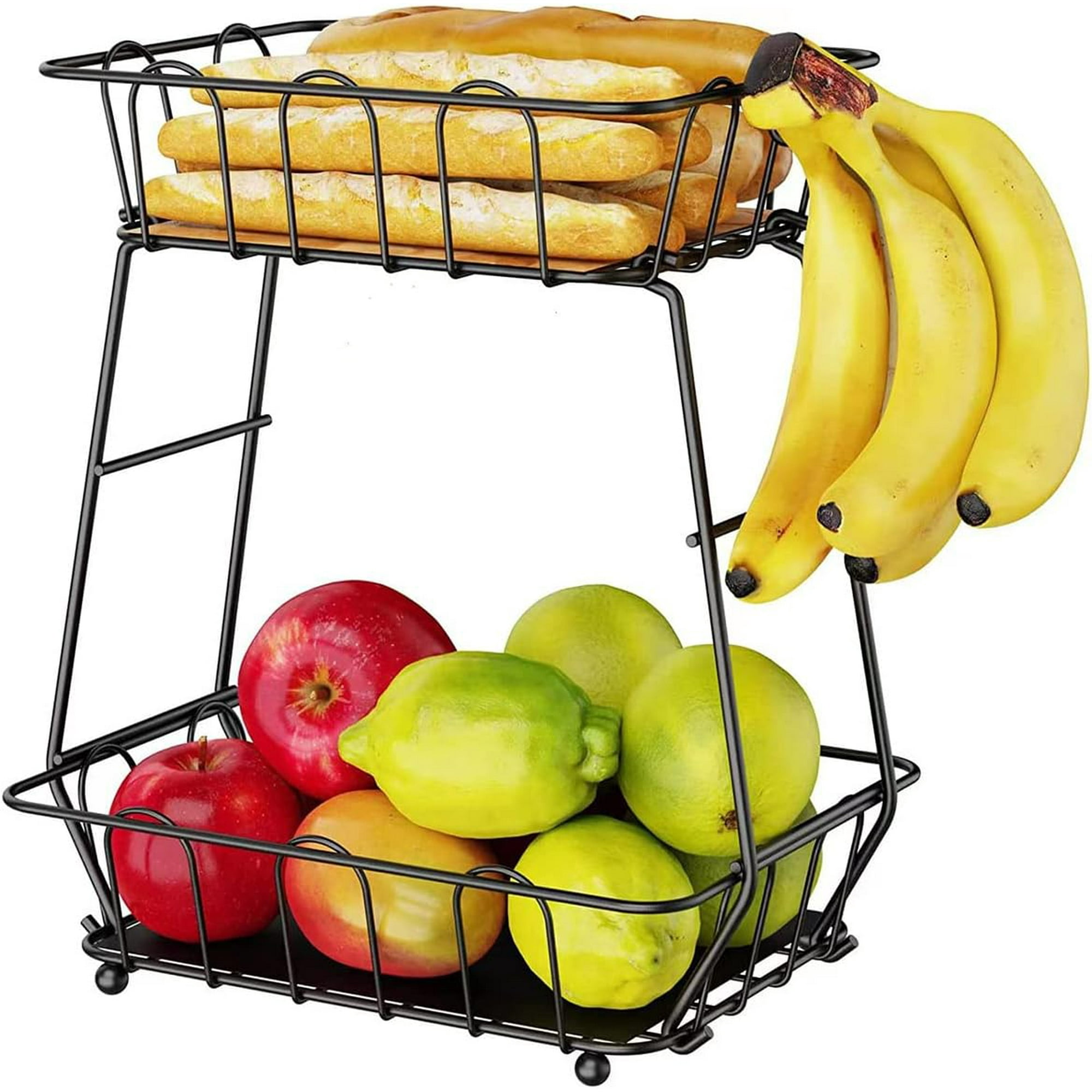 Click here for Unbranded Fybto2 Tier Fruit Basket Detachable Vege... prices