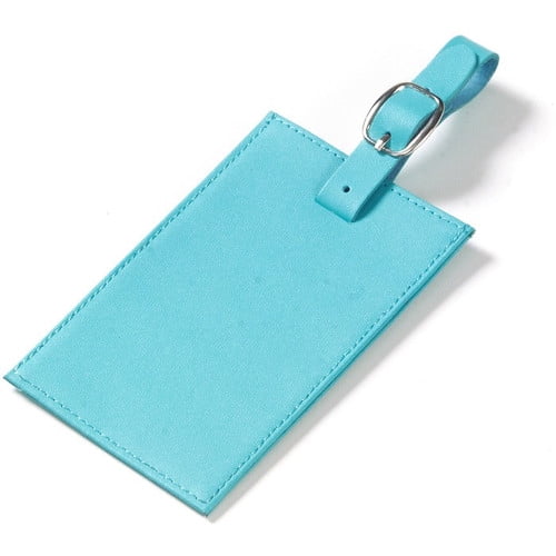 Colored Leather Oversized Rectangular Luggage Tag - Walmart.com