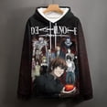 Death N0-te Hoodie Costume Cosplay Sweatshirt Sweater 3D Novelty Hooded ...