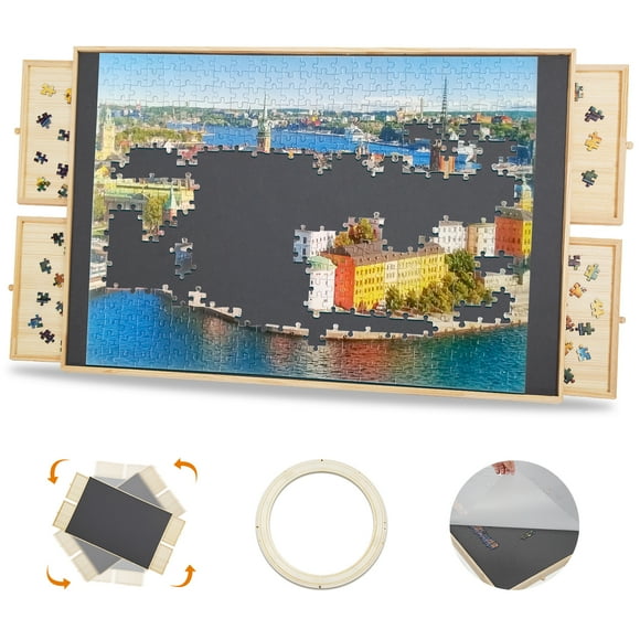 Rotating Puzzle Board