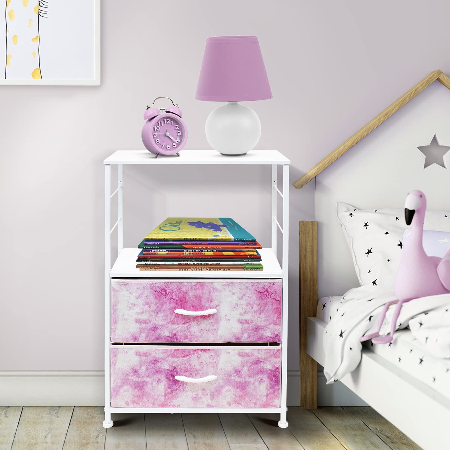 Sorbus Nightstand 2-Drawer Storage Dresser - Kids, Teens Boys & Girls ...