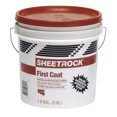 USG Sheetrock First Coat Primer, Flat White Latex, 1 Gal, Interior ...