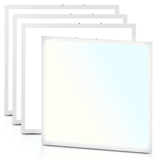 Magshion 4 Piece 2x2 LED Flat Panel Light, Dimmable Drop Ceiling Light ...