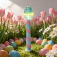 Easter Egg Light-Up Wand, LED Light-Up Egg Toy, Home & Table Decor for Spring Holiday, Party ...
