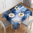 Abstract Marble Texture Pattern Table Cloth 52x70in, Waterproof ...