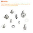 480 Pieces Computer Standoffs Screws Assortment Kit for 2.5" SSD, Hard ...