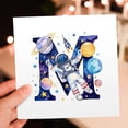 3drose, Stunning Letter M. Space Flight Astronaut Pleasant Monogram ...