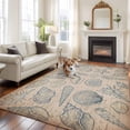 Area Rug 60×96in, Vintage Sea Stars Shells Floor Carpet Living Room Rug ...
