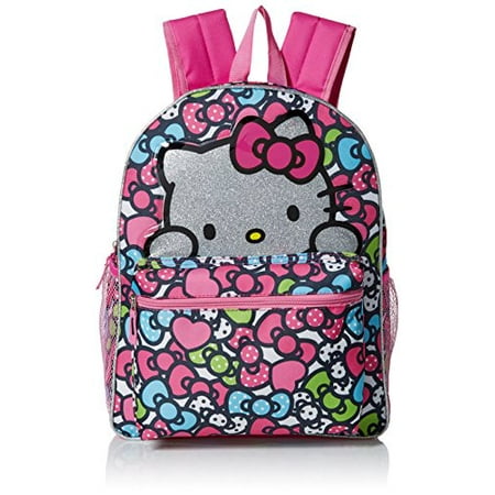 Hello Kitty Girls' Glitter 16 Inch Backpack Pink - Walmart.ca