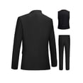 Beauty-Emily Plus Size Men’s 3 Piece Suit Set Blazer Vest Pants ...