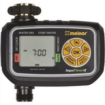 Melnor 73280 Digital Water Electronic Hose Timer, 4 Zone, Black/Gray ...
