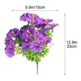 Artificial Morning Glory Flowers, Lifelike Silk Stems for Home & Office ...