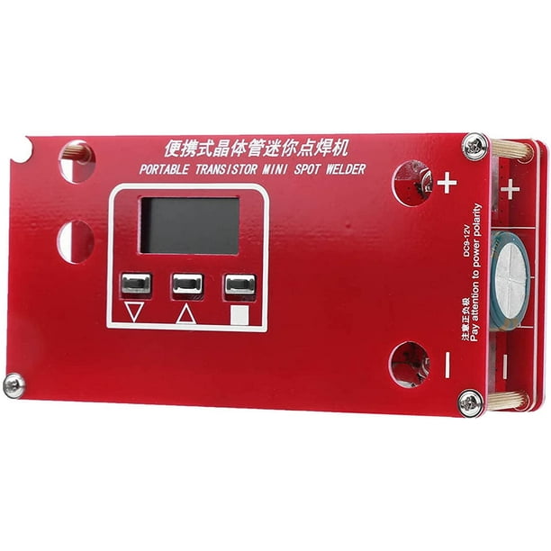 Mini Portable Transistor Spot Welder Set 18650 Lithium Battery Spot ...
