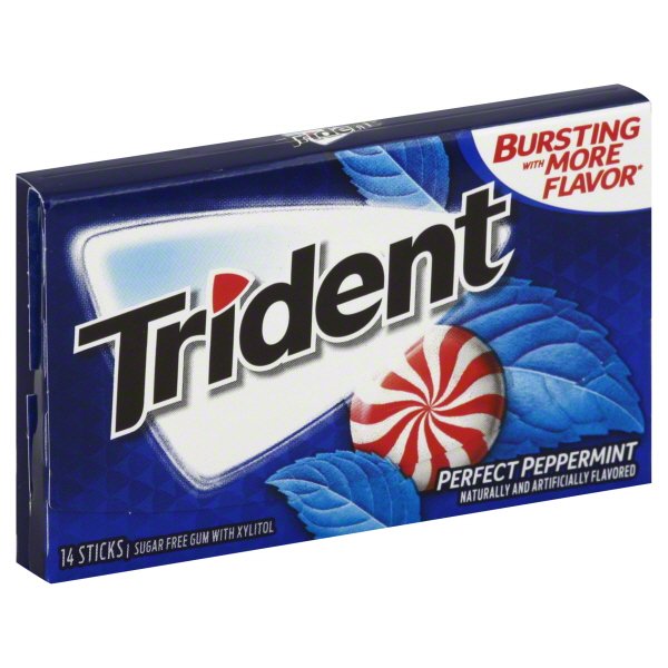 Trident Peppermint Single - Walmart.com - Walmart.com