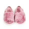 SYNPOS Infant Girls Plush First Walker House Shoes Toddler Princess ...