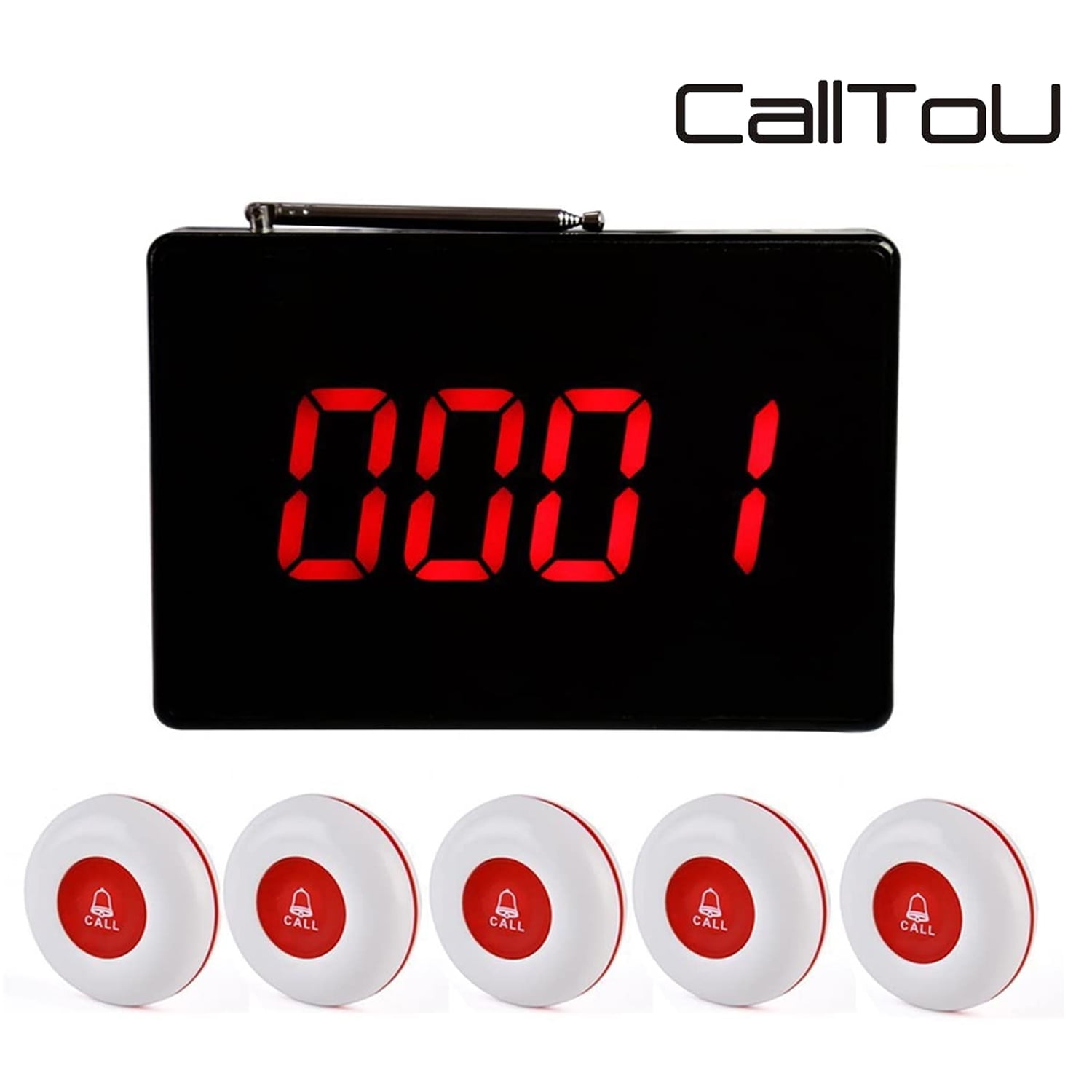 CallToU Wireless Calling System Customers Patient Pager System With 5 ...