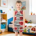 DALAWU Flower Rose Bow Pattern For Ultra-Soft Pajama Breathable ...