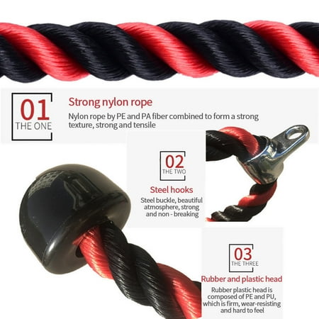 Arm Rope Muscle Pull Rope Fitness. Training Biceps Triceps Rope ...