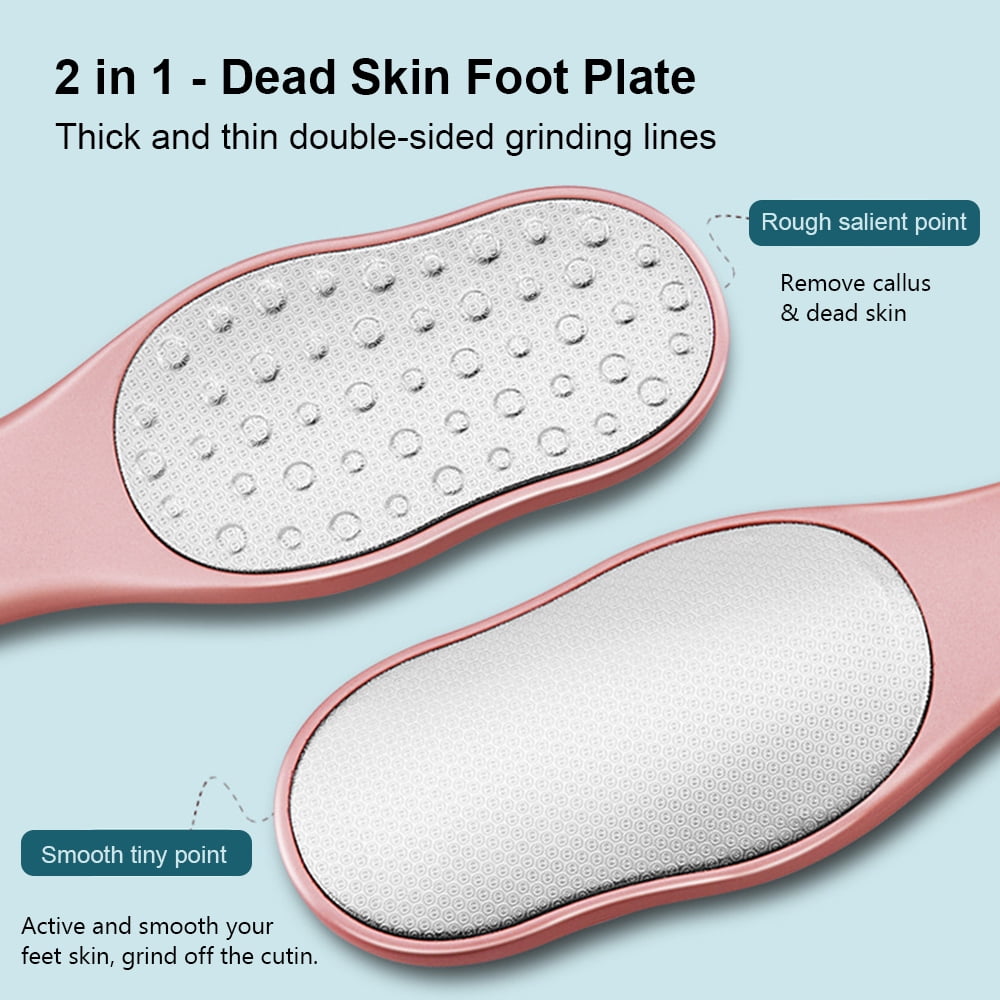 Dead Skin Callus Remover 2 in 1 Foot File Foot Scrubber Professional ...