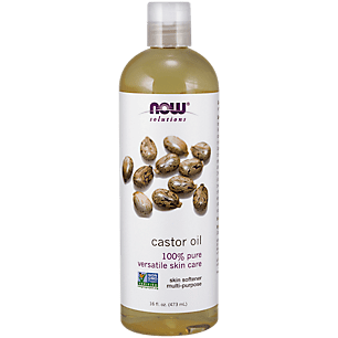 Now, 100% Pure Castor Oil for Skincare, 16 oz - Walmart.com