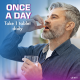Ohm Omeprazole 20mg, 42 Delayed-Release Tablets, Acid Reducer for ...