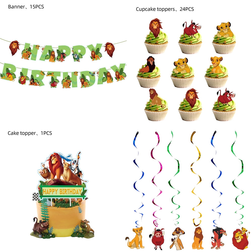 Click here for Unbranded Lion King Simba Party Theme Supplies Bir... prices