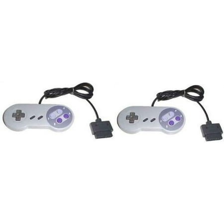 Generic (2x) TWO - Super Nintendo SNES Controller Pads 3rd Party [Pack ...