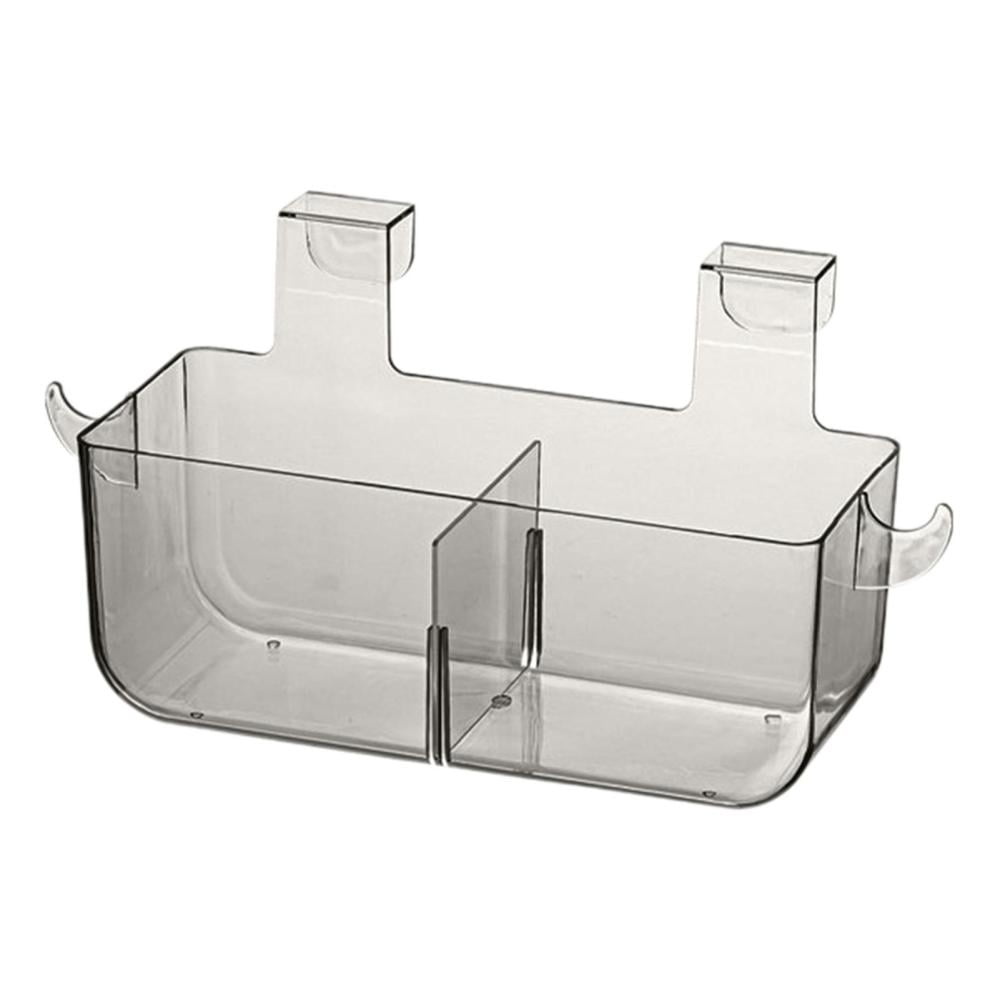 Over the Cabinet Door Organizer Bins | Transparent Adhesive Mount ...