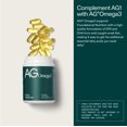 AG1 Omega 3 Fish Oil Softgels – 2000mg EPA DHA from Wild-Caught Fish ...