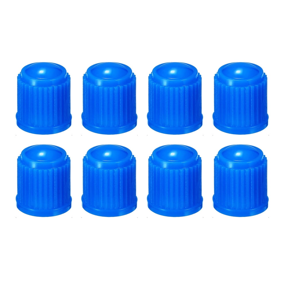 Blue Tire Valve Stem Caps Tight Seal for Car Van SUV Bike Bicycle ...